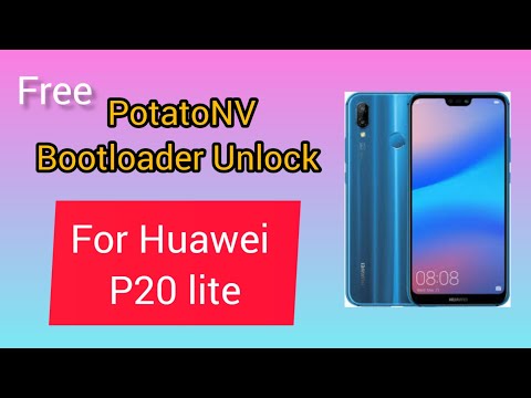 Huawei P20 lite No HCU client Method Free bootloader Unlock PotatoNV