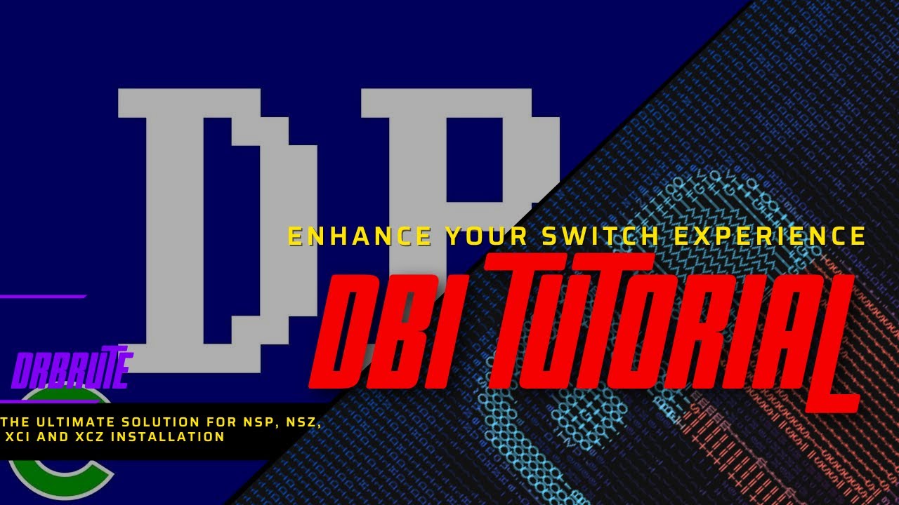 Install NSP,NSZ,XCI,XCZ & Backup GameCarts DIRECTLY On The Switch [DBI INSTALLER] EXTENDED TUTORIAL
