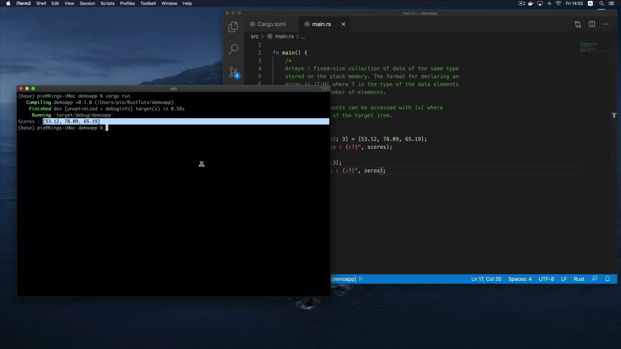 18 Arrays (Rust Systems Programming)