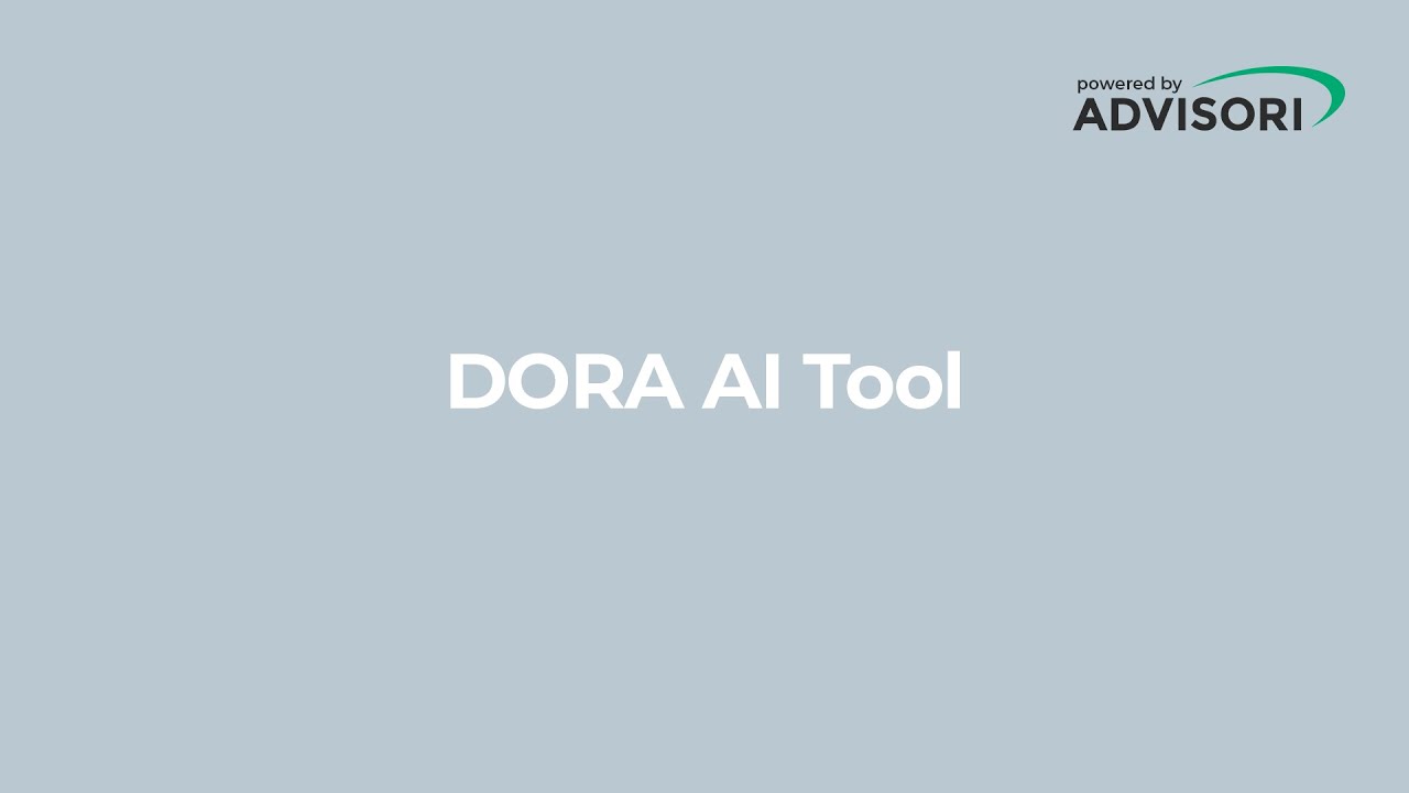 DORA AI Tool by ADVISORI