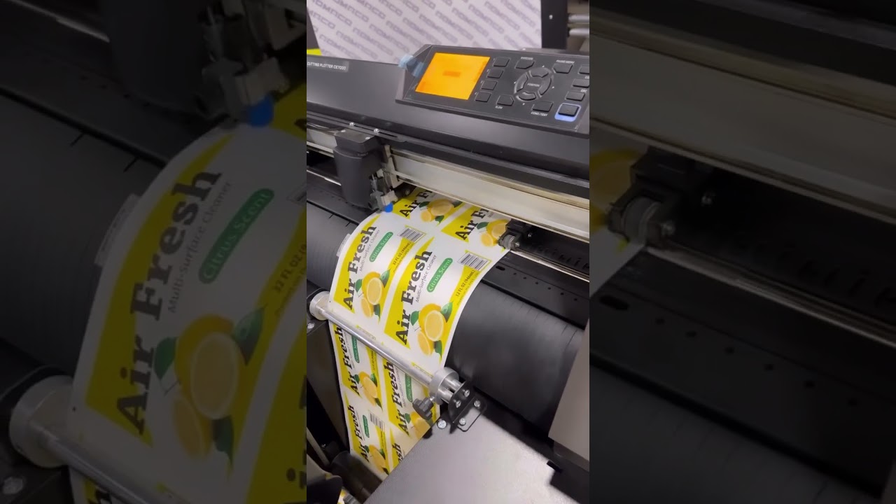 étiquettes en rouleau
