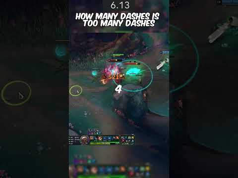 A Pace Of Nearly One Dash Per Second #leagueoflegends #riotgames #gaming