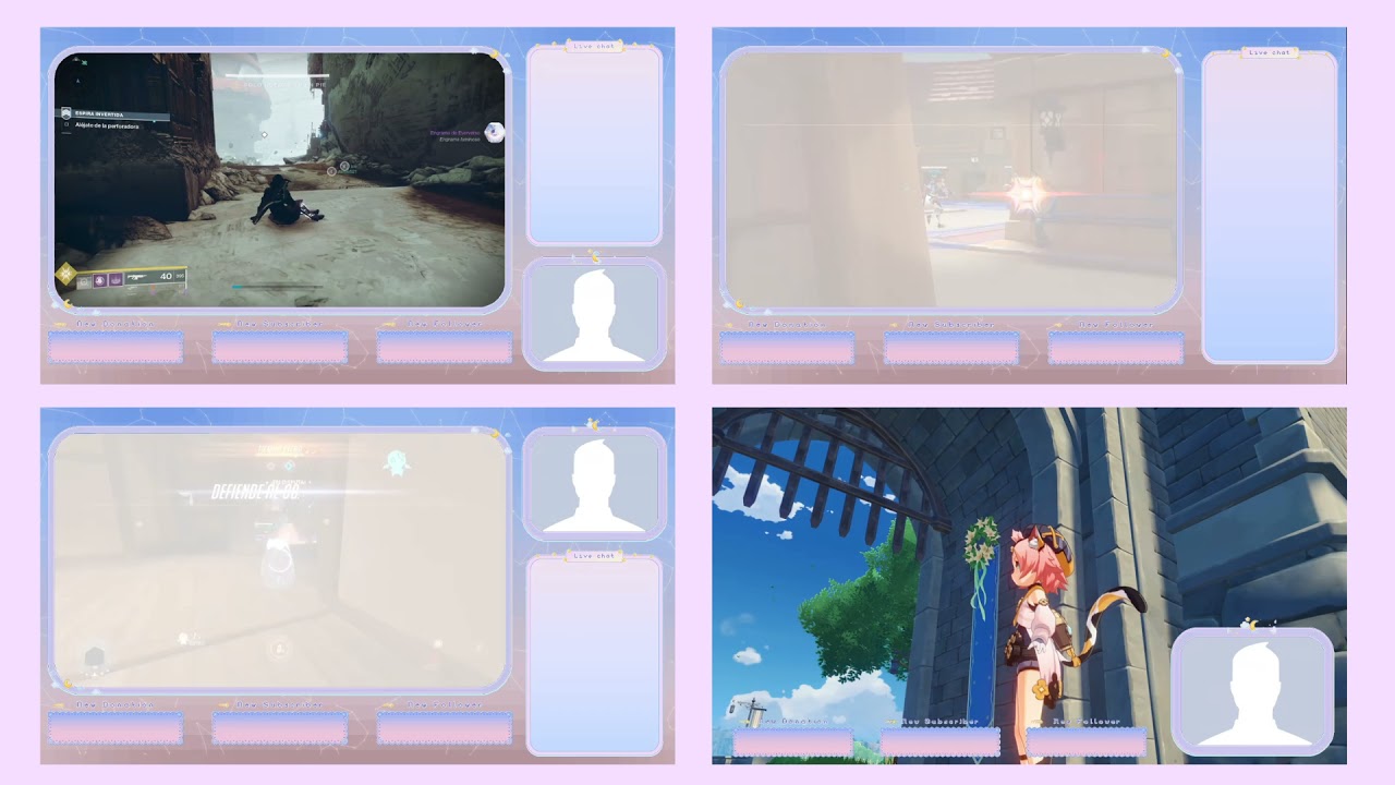 Animated Stream Overlay Pack 