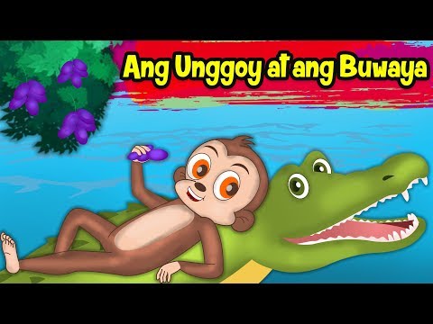 Ang Unggoy at ang Buwaya | Mga Kwentong Pambata | Filipino Moral Stories | Tagalog Animated Film