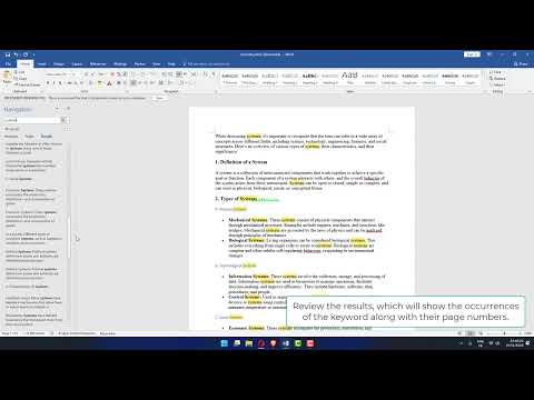 How to Look for Specific Words in a Word Document