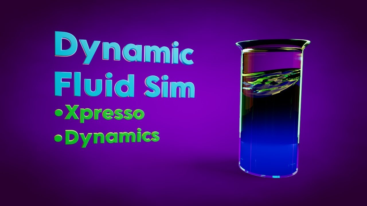 Cinema 4D Multi-Tech Tutorial 45: Dynamic Fluid Sim