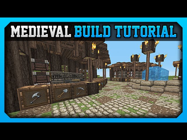 Minecraft Medieval Market