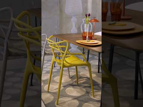 名作チェアのある暮らし | マスターズ・マスタード | Kartell