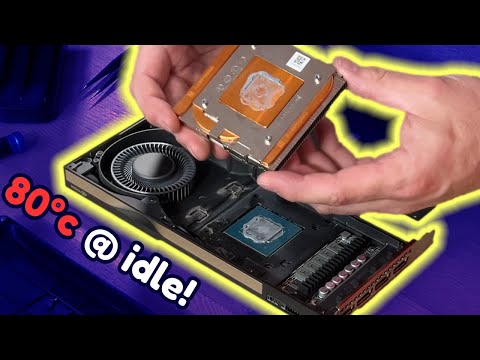 Turns out the RTX A4000 wasn't a good daily driver GPU