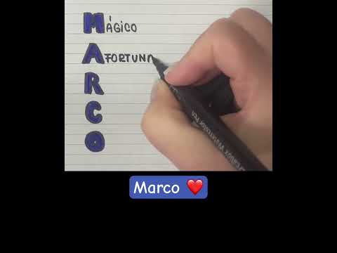 Significado del nombre MARCO #significado #nombre #marco