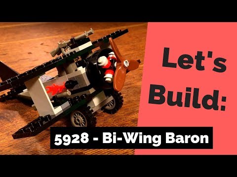 Let’s Build: LEGO 5928 Bi-Wing Baron [Review] – Brick Bakery