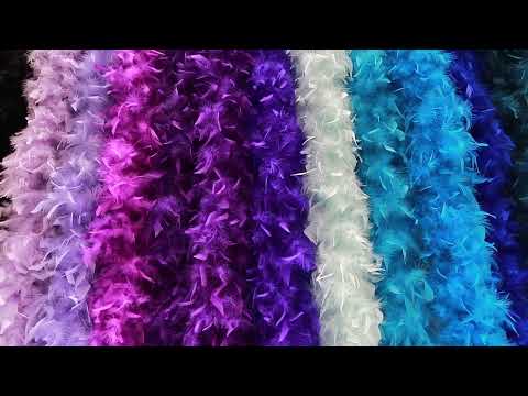Showroom of Feather Boas