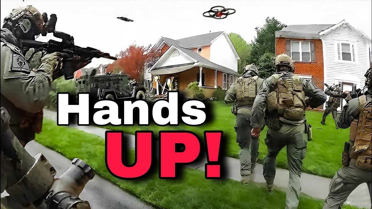 SWAT Team Faces Off Against An Active Shooter