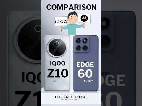 iQOO Z10 vs Moto Edge 60 Fusion | Best Phone Under 25K? Full Comparison!