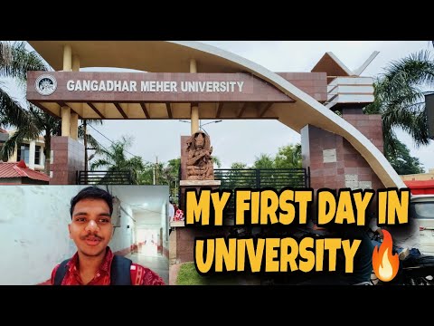 ||MY FIRST DAY IN G.M UNIVERSITY, SAMBALPUR 🔥😳||