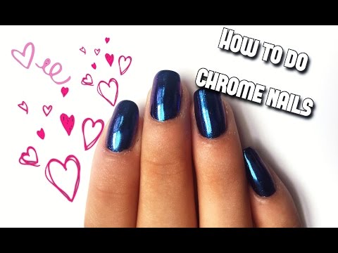How to do Chrome nails at home! - TUTORIALS - Fashion Potluck