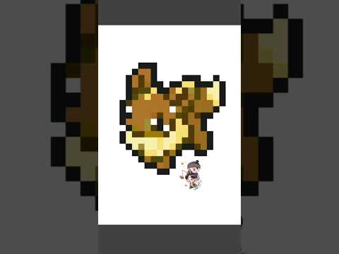 Make a Eevee Out Of Pixels! | Pixel Art Tutorial