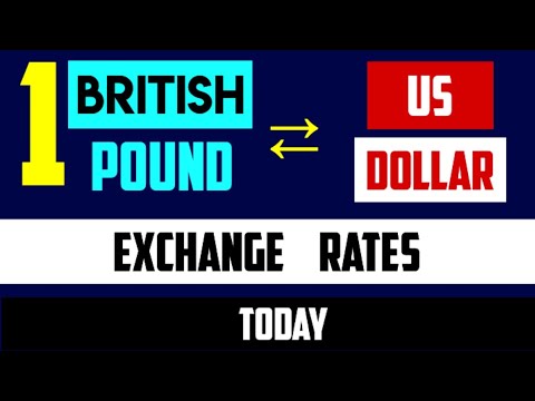 Rate British Pound to Us Dollar