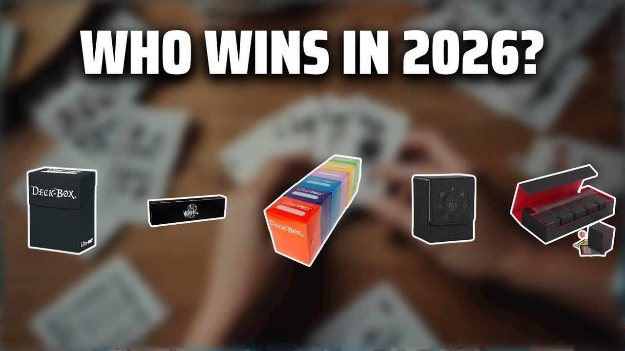 The Top 5 Best Deck Boxes in 2026 - Must Watch Before Buying!