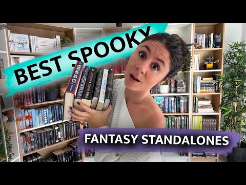 TOP 10 FANTASY STANDALONES IN 10 MINUTES | Slightly spooky standalone book recommendations