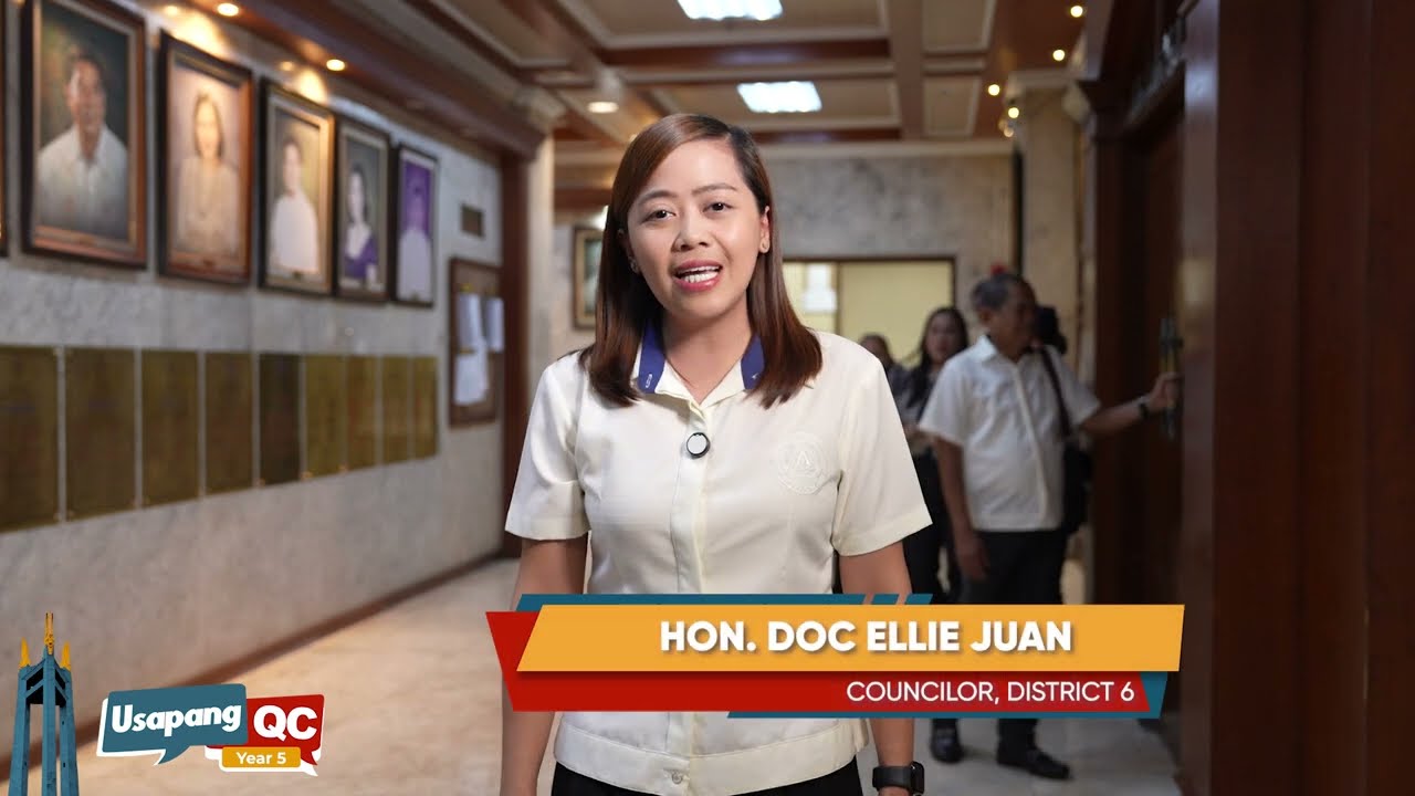 Usapang QC Year 5 - District 6 Councilor Doc Ellie Juan
