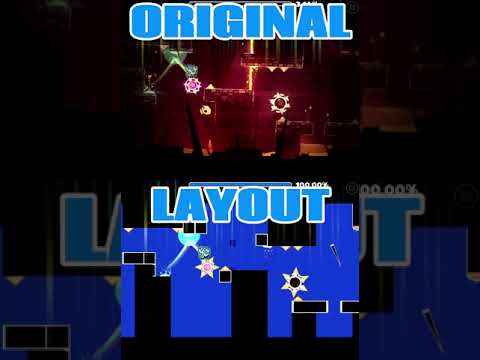 Skeletal Shenanigans original vs layout #geometrydash #gd #mythic #eventlevel #event