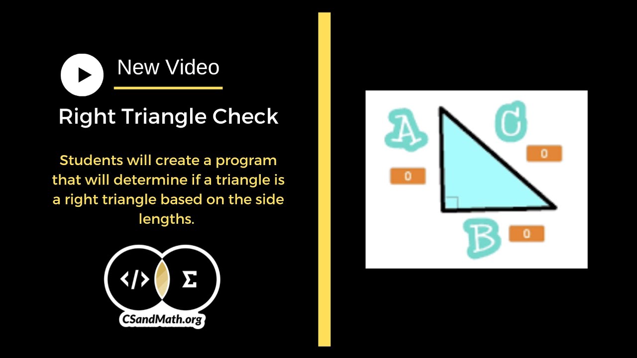 Python Day 17 Right Triangle Check