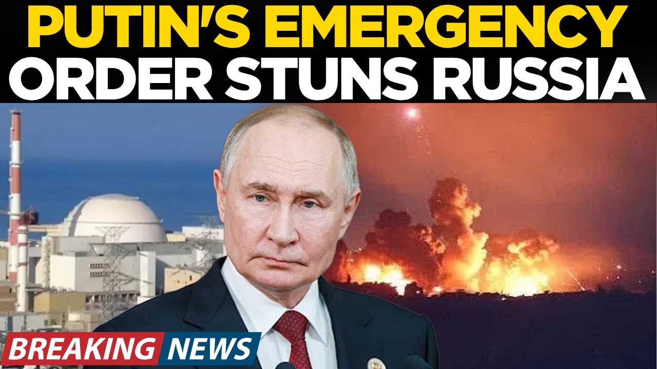 LIVE: Putin's Emergency Speech Shocks the World | Iran | Israel | Russia | America | WORLD NEWS LIVE