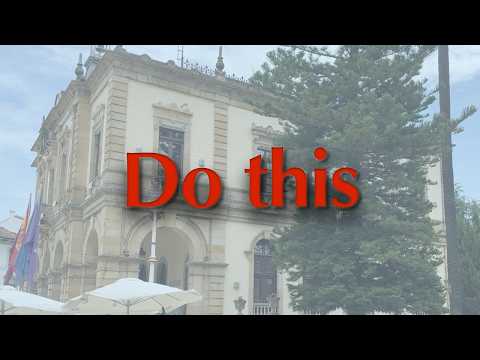 When you come to Spain, this is what we'll do