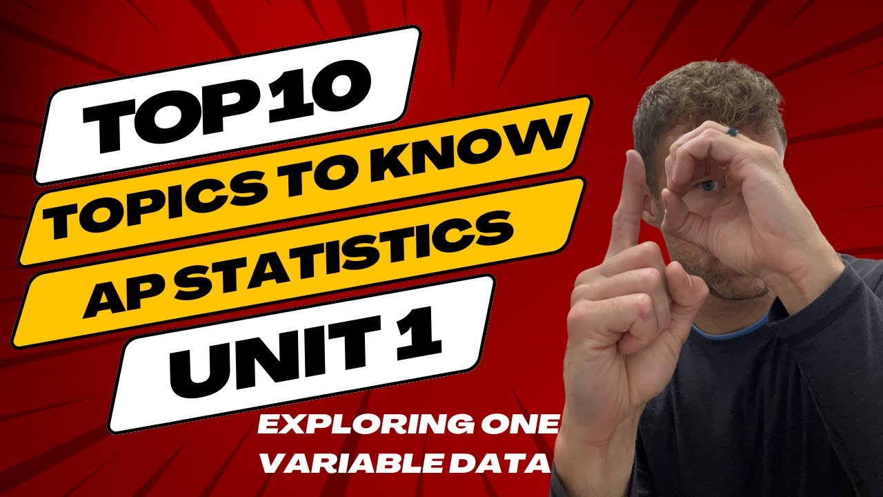 Top 10 Tips and Topics from AP Statistics Unit 1