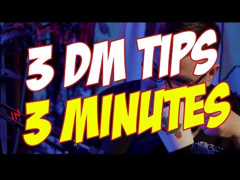 Three Quick DM Tips – Toren Atkinson