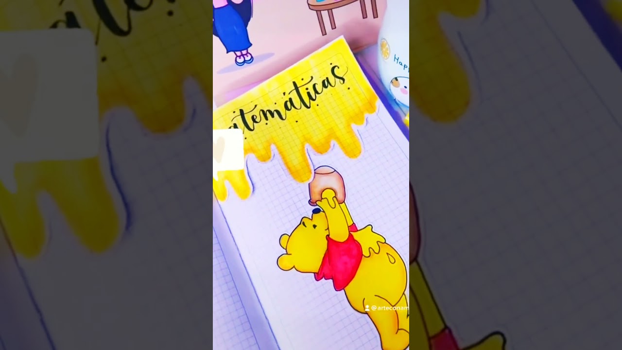 BULLET JOURNAL ✨ banner de Winnie Pooh ✨/apuntes bonitos •ela