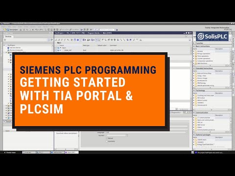 Siemens PLC Programming | Getting Started with TIA Portal & PLCSIM