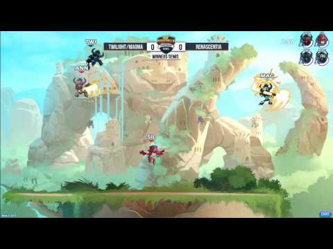 Brawlhalla Championship Series  - Twilight & Magmabob vs. Anniepop & Sillygobi - W8 US 2v2 Top 6