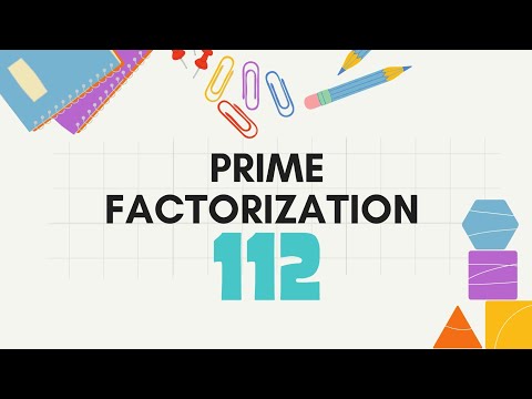 Prime Factorization Of 112