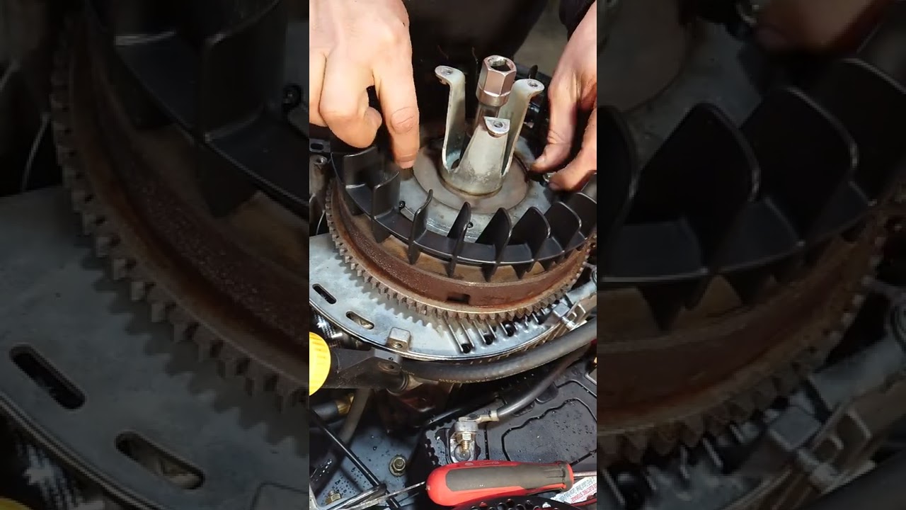 changing the crankshaft seal on a Kawasaki (fr651v) (v-twin)
