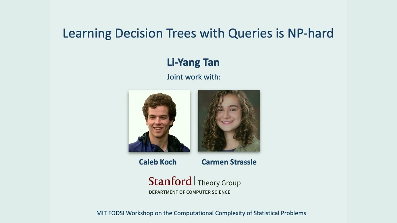 2023 CCSP Workshop - Li Yang Tan (Stanford)