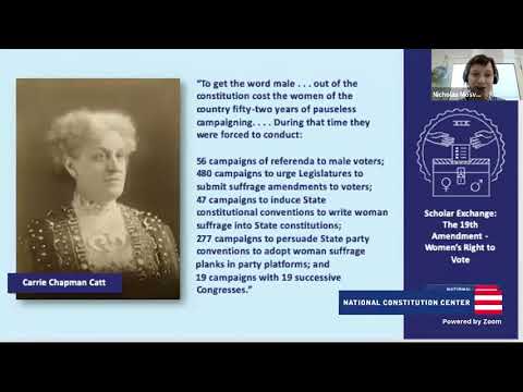 19th Amendment: Women’s Right to Vote (Middle School Level)