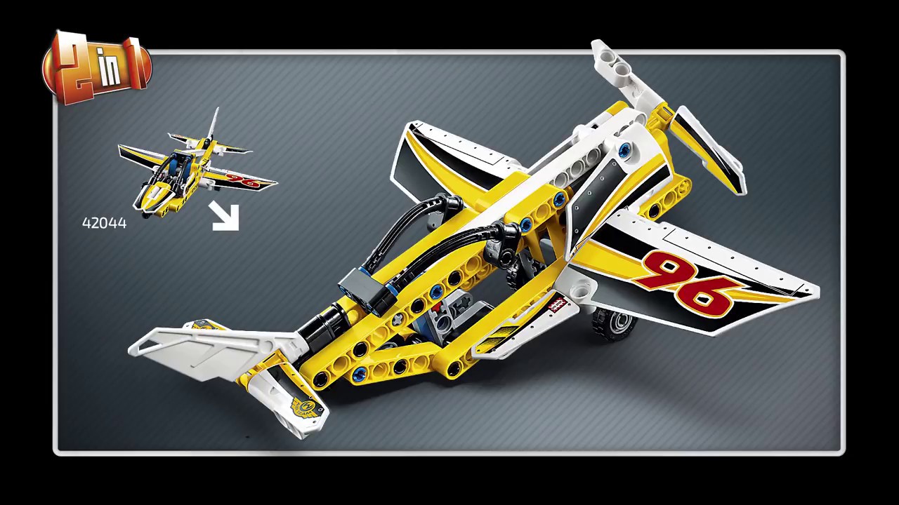 42044: LEGO® Technic Display Team Jet / Düsenflugzeug – Klickbricks