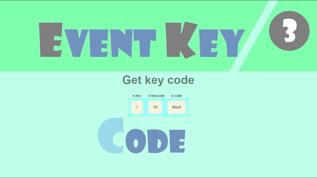 Event key code | html | css | javascript | projects | 50 days 50 projects | Get key code | projects