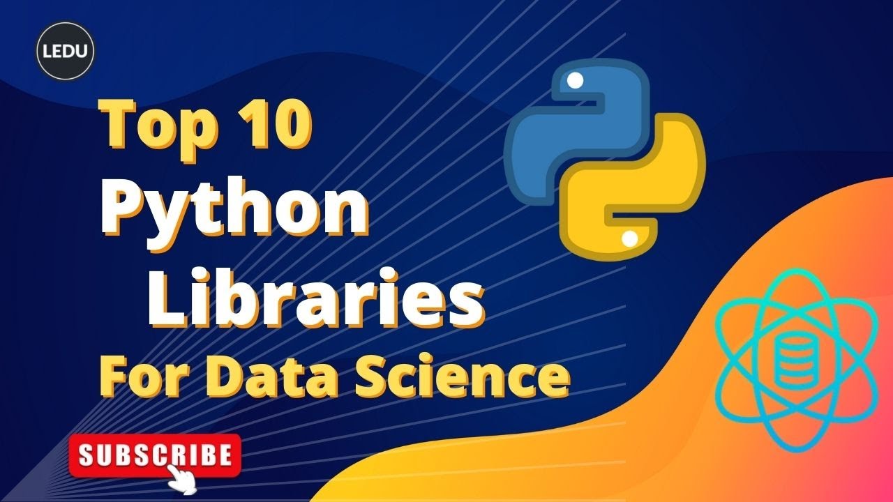 Top 10 Python Libraries For Data Science | #python #datascience #programming