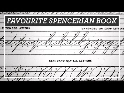 Favourite SPENCERIAN BOOK || New Spencerian Compendium Review for Penmanship and Flourishing