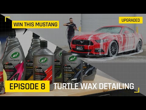 Project SuperStang Ep8 Turtle Wax Detail - WIN THIS MUSTANG