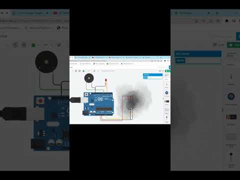 Smoke Detectors Using Arduino Tinkercad