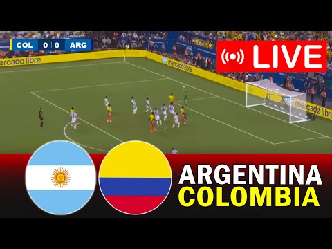 🔴LIVE : Argentina vs Colombia | Fifa World Cup 2026 Qualifiers (CONMEBOL) | Full Match Streaming