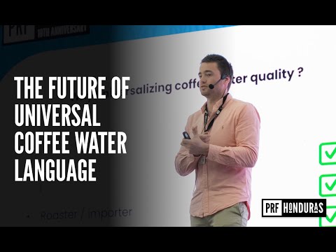 The Future of Universal Coffee Water Language | Antoine Communaudat
