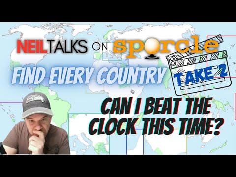 Sporcle TAKE TWO - Locate every Country in the World - NO BORDERS! MINEFIELD!