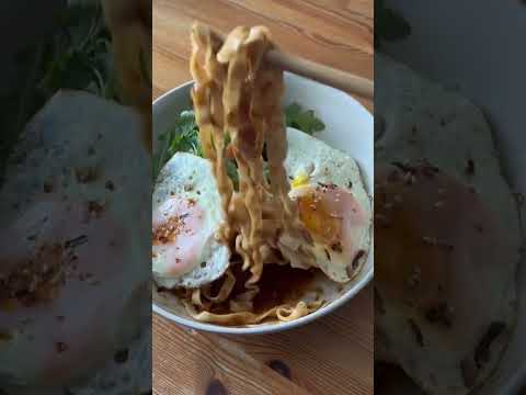 lunch noodle pulls = best time of the day #momofuku #noodles
