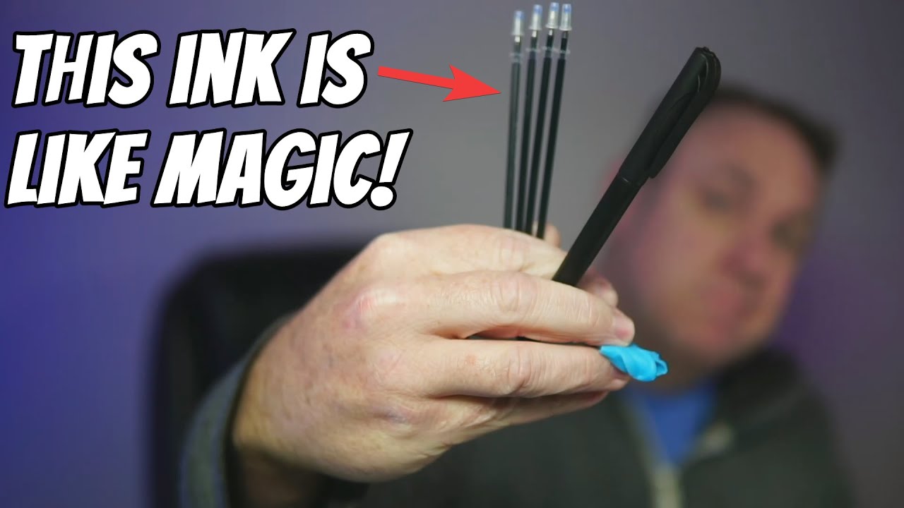 What is a Disappearing Ink Ballpoint Pen like? Do Snapchat in real life!