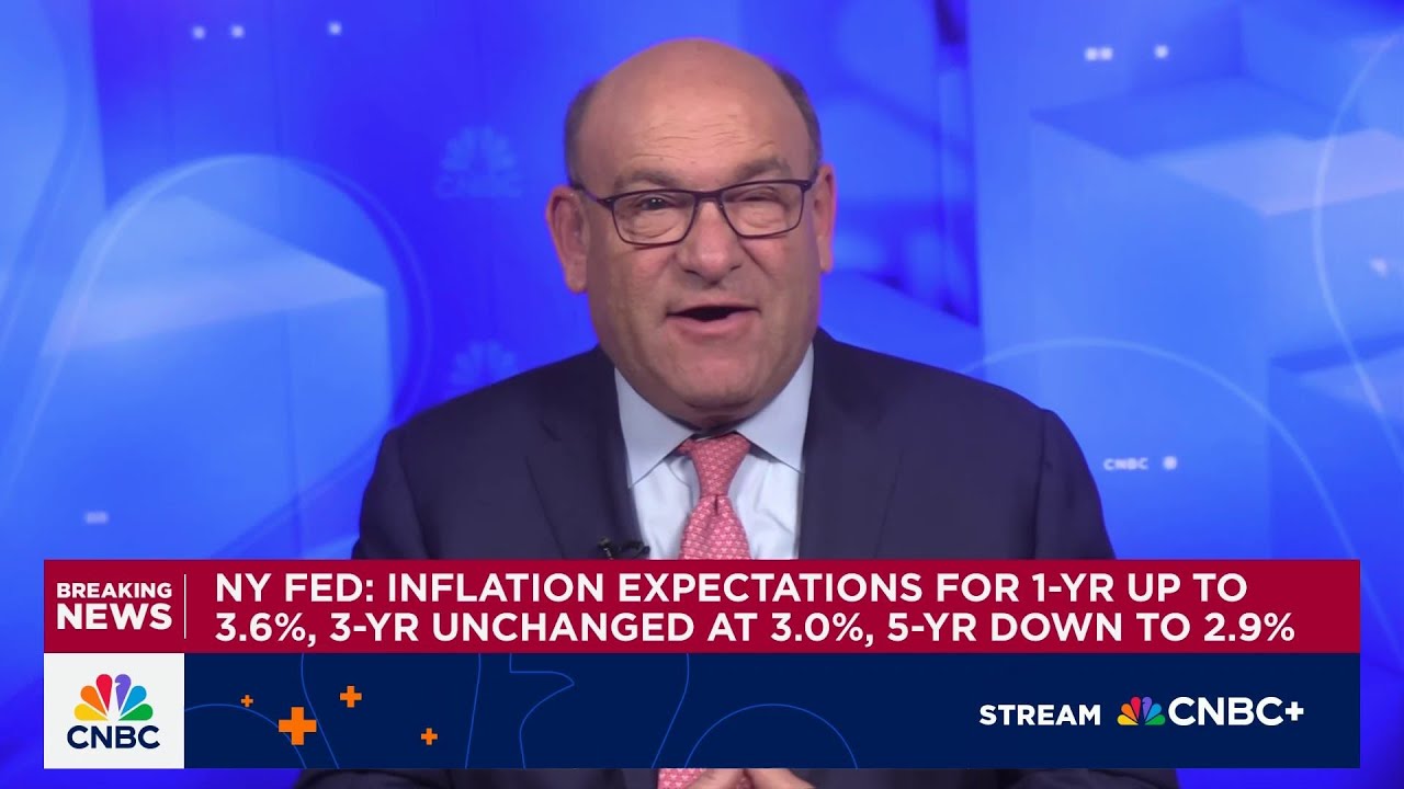 New York Fed says inflation expectations for 1-year up to 3.6%